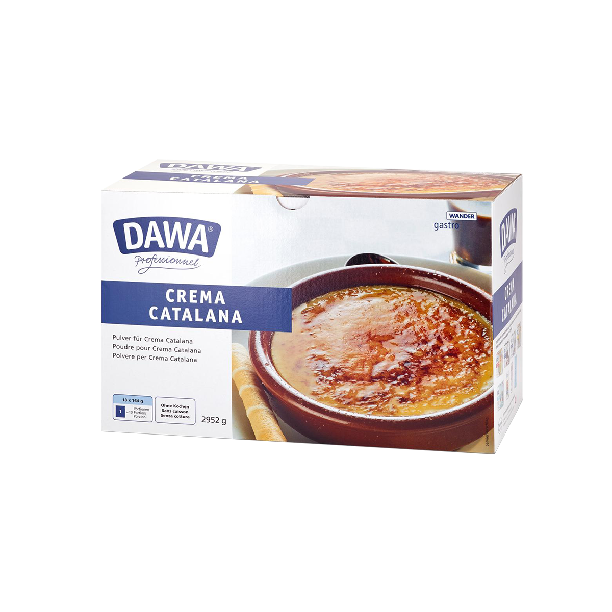 Crème catalane Dawa – une délicieuse crème caramel